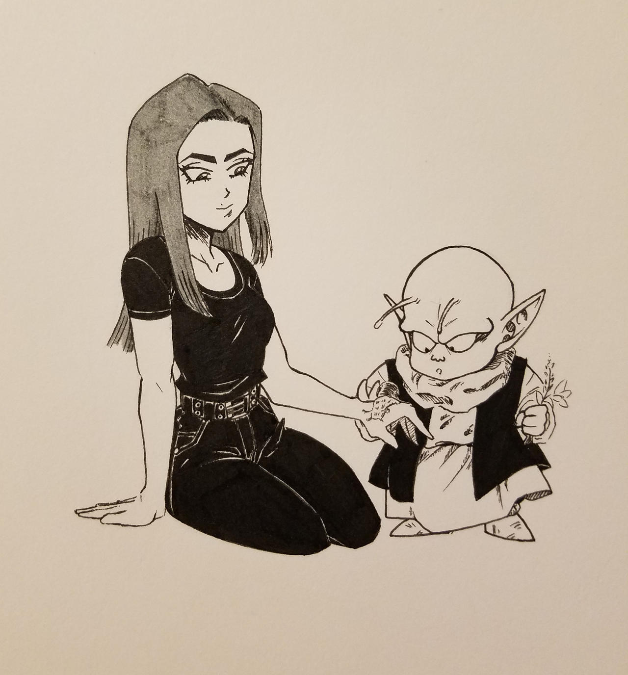 Dragon Ball OC and Namekian Child by BriannaBleach on DeviantArt Dragon Ball OC and Namekian Child by BriannaBleach on DeviantArt