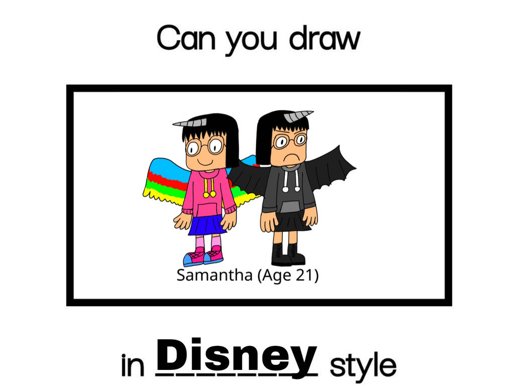 Can You Draw Me In Disney Style By Samracheltang88 On Deviantart
