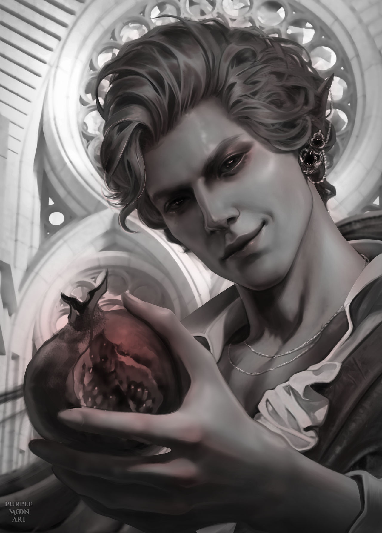 Baldurs Gate 3 Astarion Fanart By Purp1emoon On Deviantart