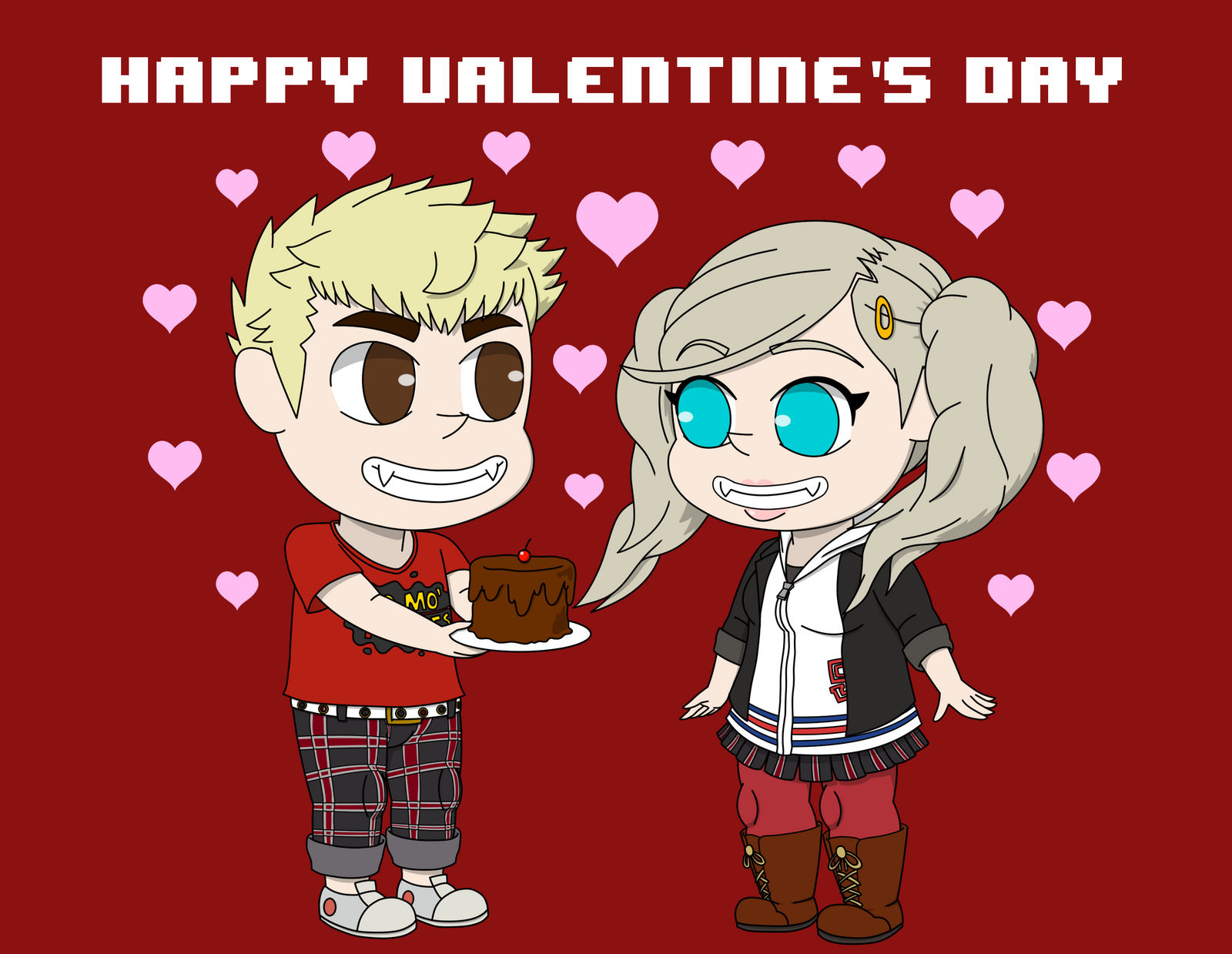 Ryuji X Ann By Ashenhunterreyes On Deviantart