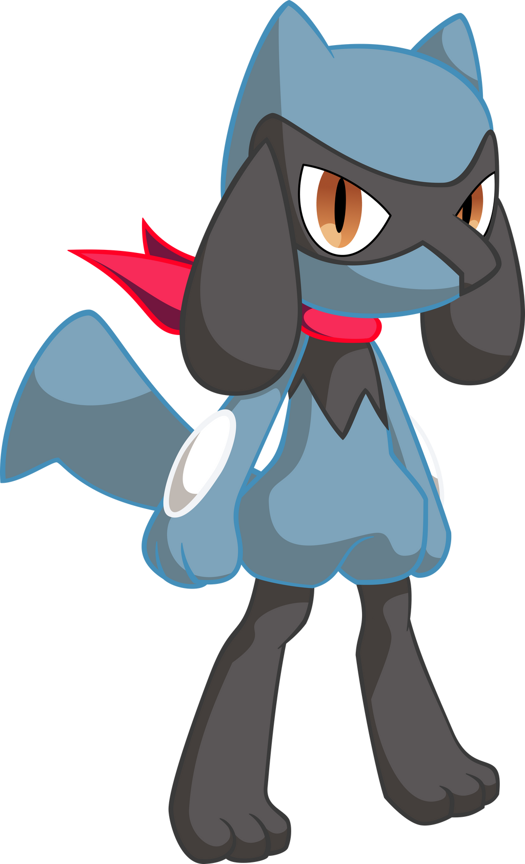 Cel Shaded Riolu By Lunicaura106 On Deviantart