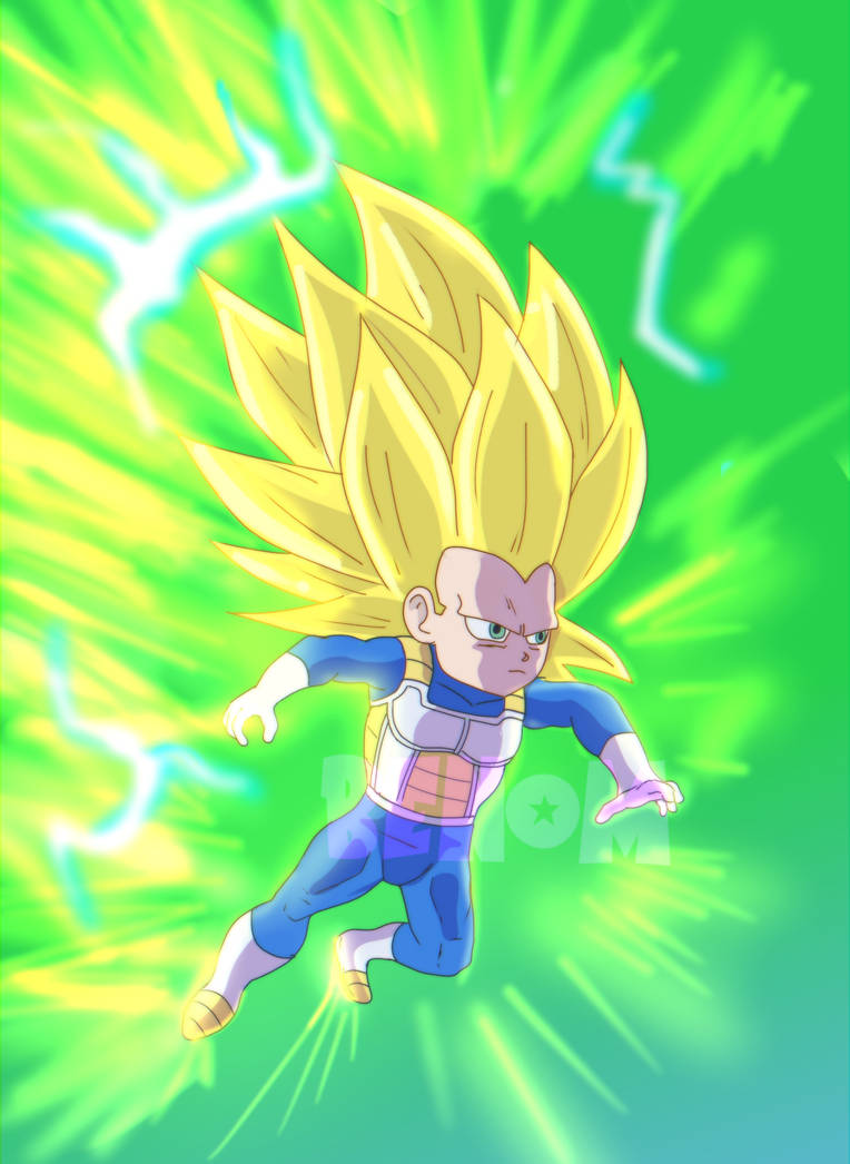 Vegeta Daima Ssj3 By Lethalbenom On Deviantart