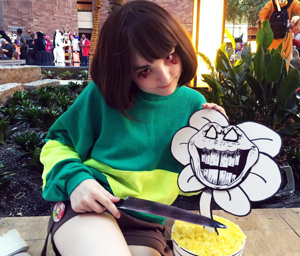 Chara From Undertale Cosplay A Kon 27 02 By Lost lillith On chara-from-undertale-cosplay-a-kon-27-02-by-lost-lillith-on
