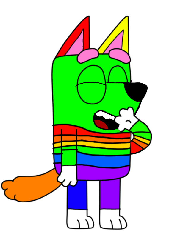 Rainbow Laughing By Eacthelegend On Deviantart