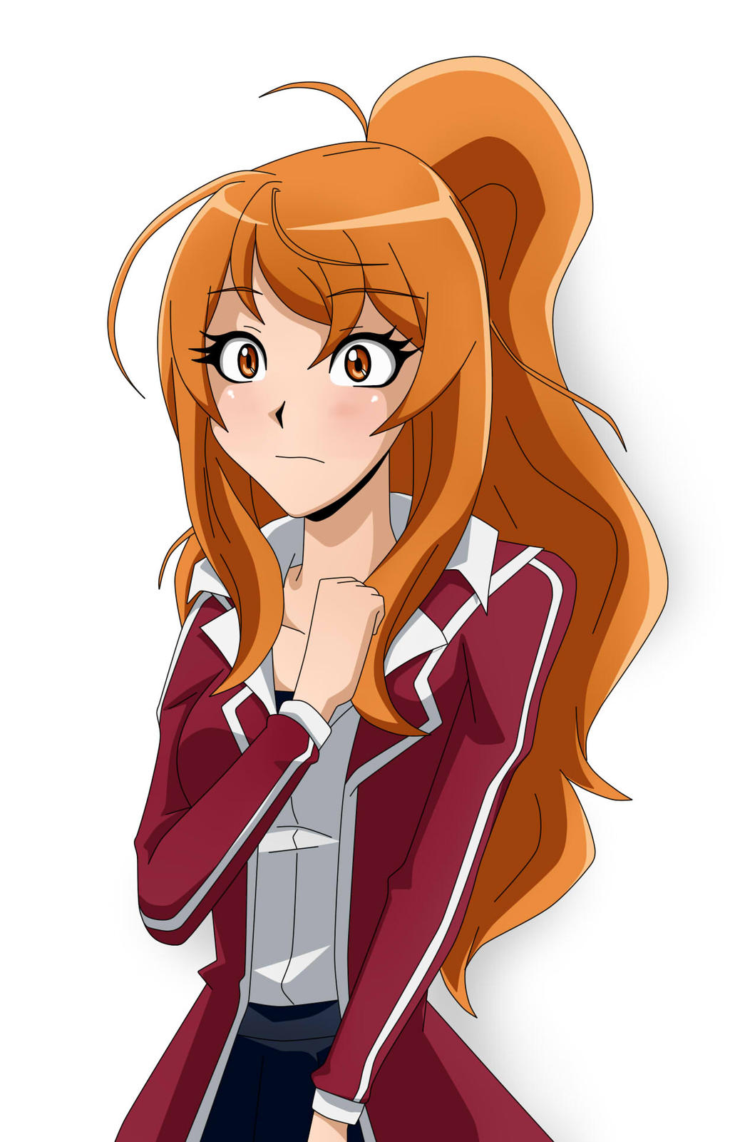 Risa Yu Gi Oh 5ds Oc By Jenydaiana On Deviantart