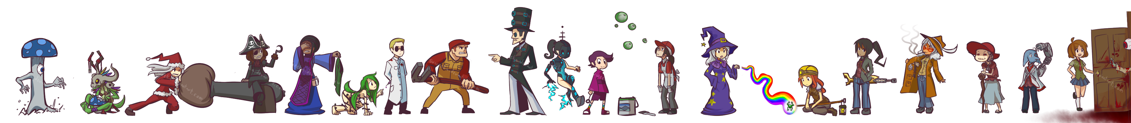 Terraria Npc Genderbending Complete By Suweeka On Deviantart