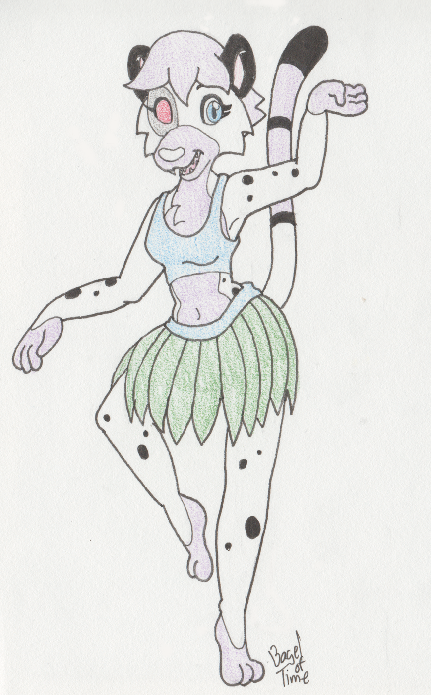 Comm Hula Anthro Sanders By Bageloftime On Deviantart