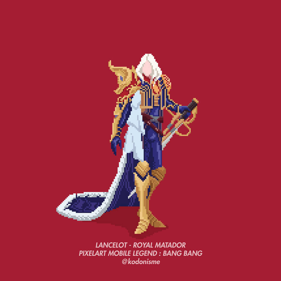 Pixel Art MLBB - Lancelot Royal Matador by kodonisme on DeviantArt Pixel Art MLBB - Lancelot Royal Matador by kodonisme on DeviantArt