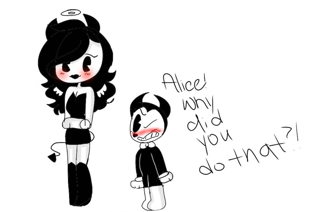 Alice X Bendy By Sugarpuds On Deviantart