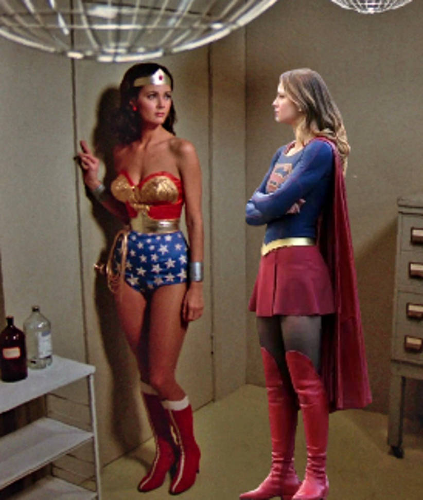 Wonder Woman And Supergirl By Rms19 On Deviantart
