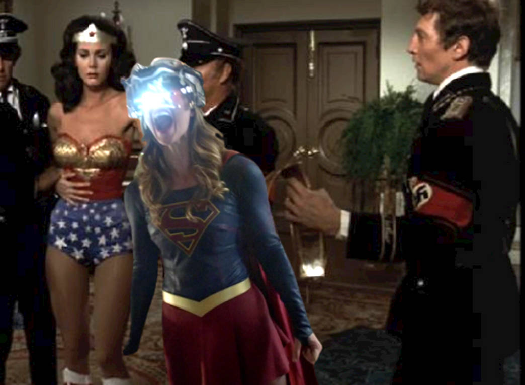 Wonder Woman And Supergirl Helpless Prisoners By Rms19 On Deviantart