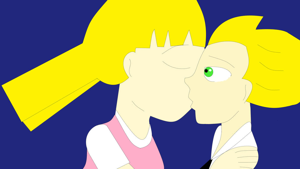 Helga And Arnold First Kiss Anime Style By Chicararatomoko On Deviantart