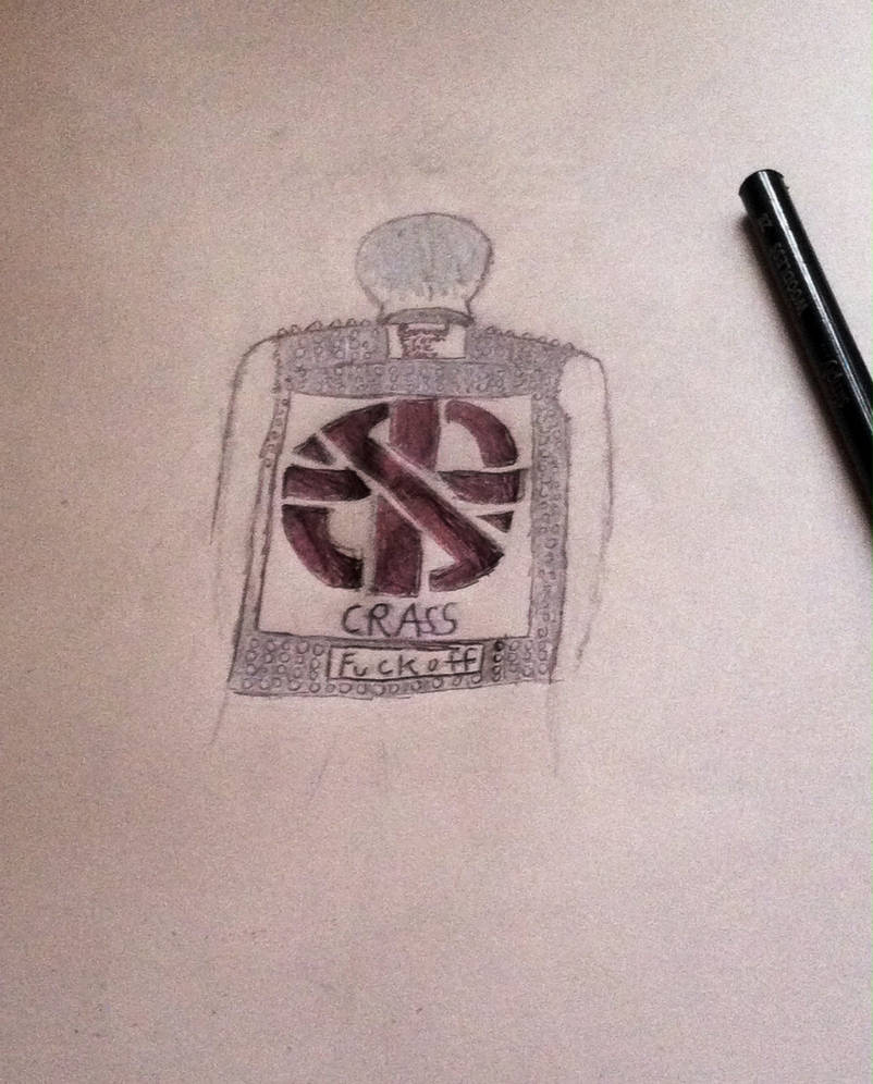 Crass Inspired Drawing By 666slash Dragon666 On Deviantart