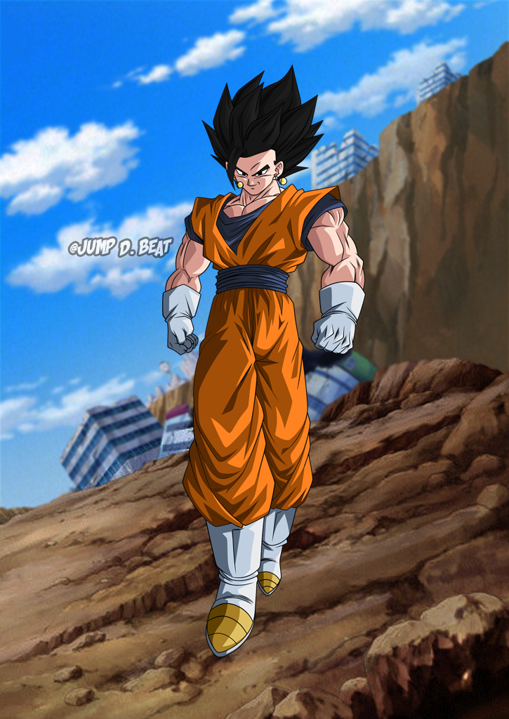 Fusion Potara Gohan And Vegeta By Hboruno On Deviantart