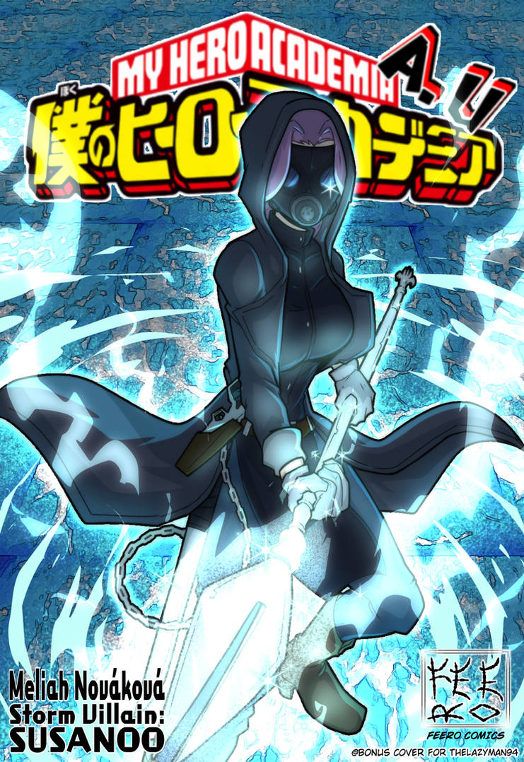 Bnha Oc Commish Meliah Novakova Cover Art By Feerocomics On Deviantart
