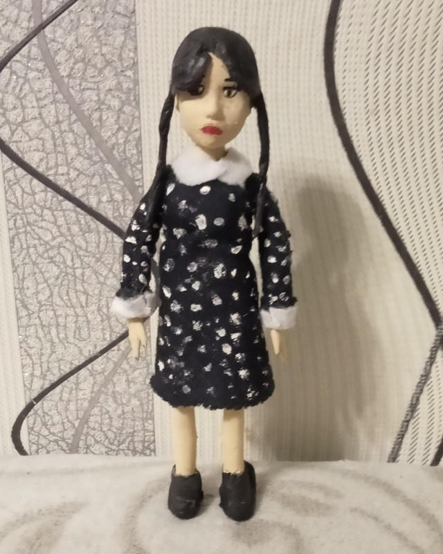 Wednesday Addams Doll By Anthonysid2003 On Deviantart