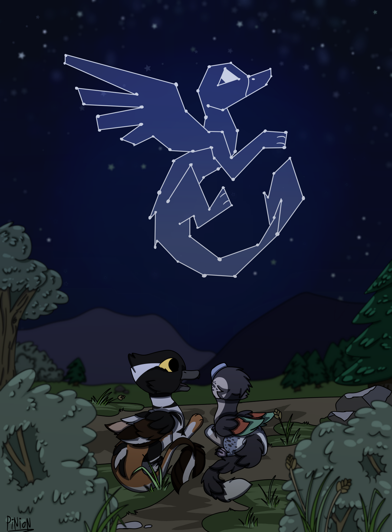 Star Gazing By Pinionbrightleaf On Deviantart