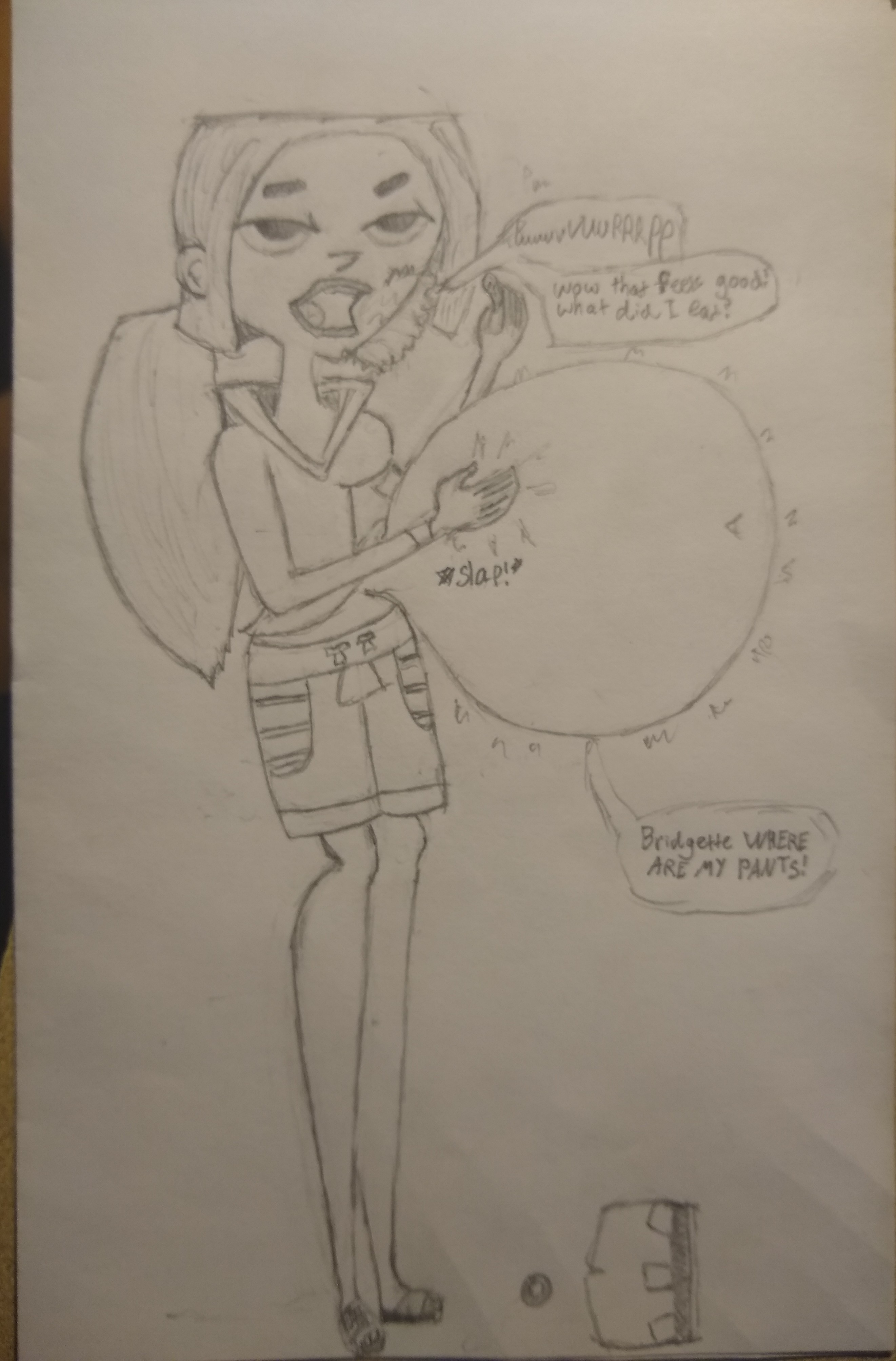 Bridgette Burp Vore By Cytosematic On Deviantart