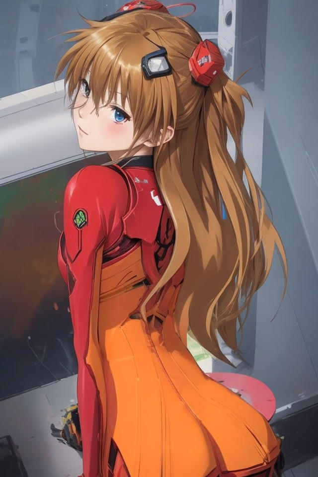Asuka Langley Evangelion Fanart Ai By Fonsotobar On Deviantart