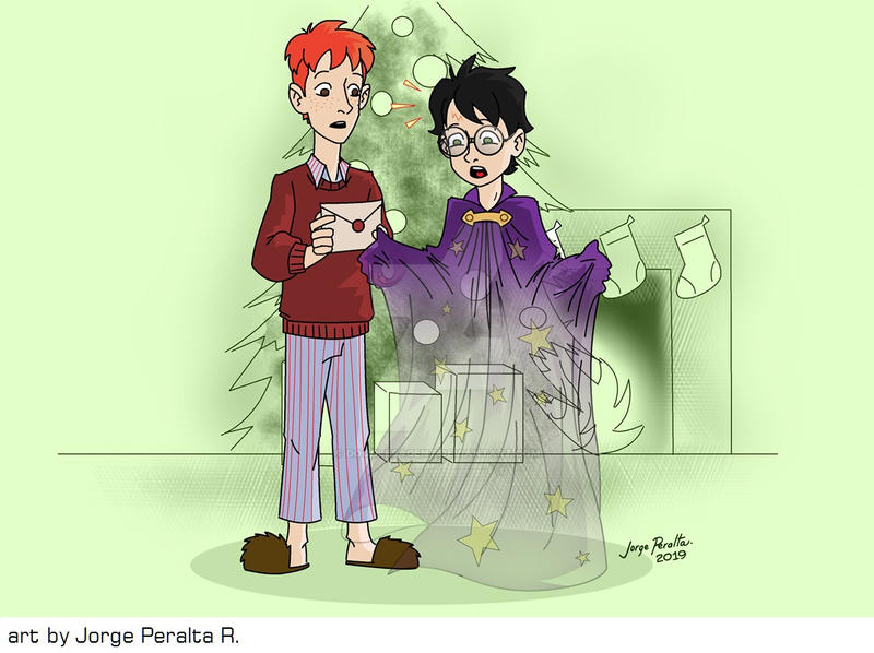 Harry And Rons First Christmas By Doodlesagent On Deviantart