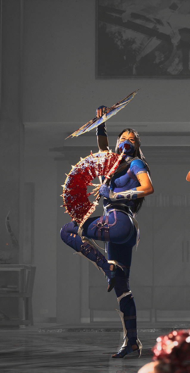 Mk1 Kitana Fatality Pose By Tysonasinger19 On Deviantart