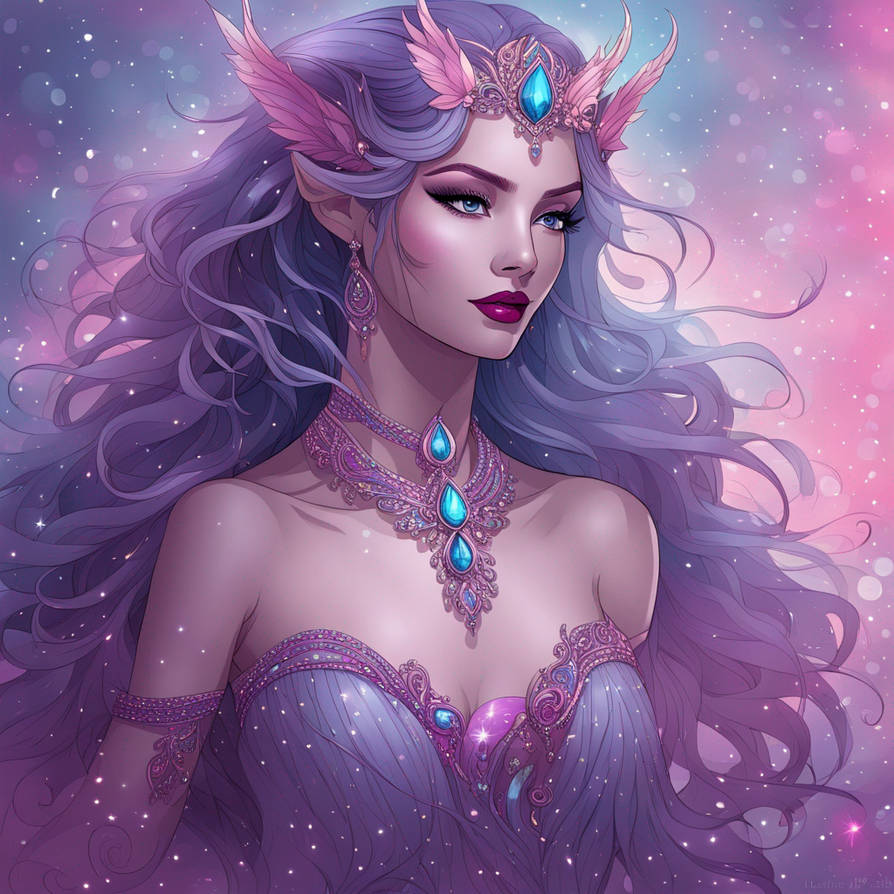 An enchanting ethereal elf queen by Tiggerchan on DeviantArt An enchanting ethereal elf queen by Tiggerchan on DeviantArt