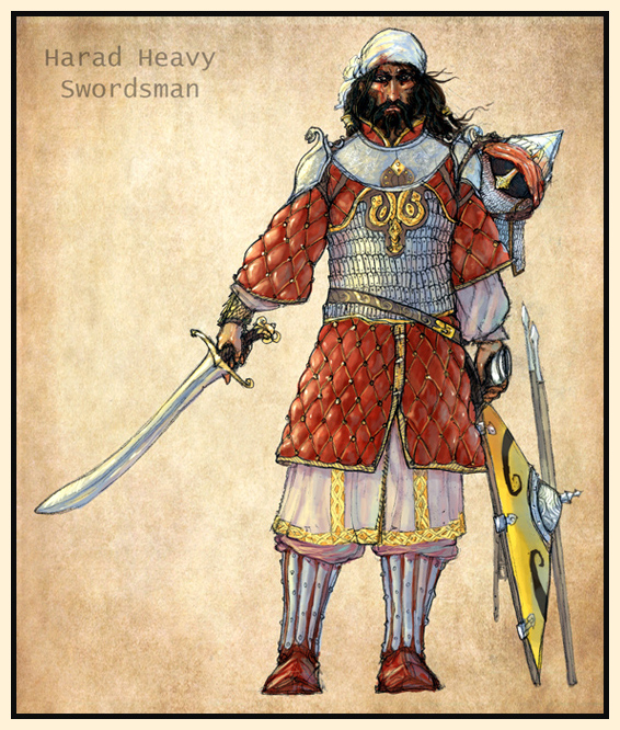 Haradrim swordsman by Merlkir on DeviantArt