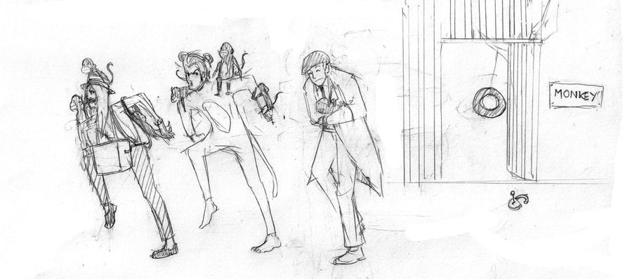 The Great Monkey Caper by FJ7 on DeviantArt The Great Monkey Caper by FJ7 on DeviantArt