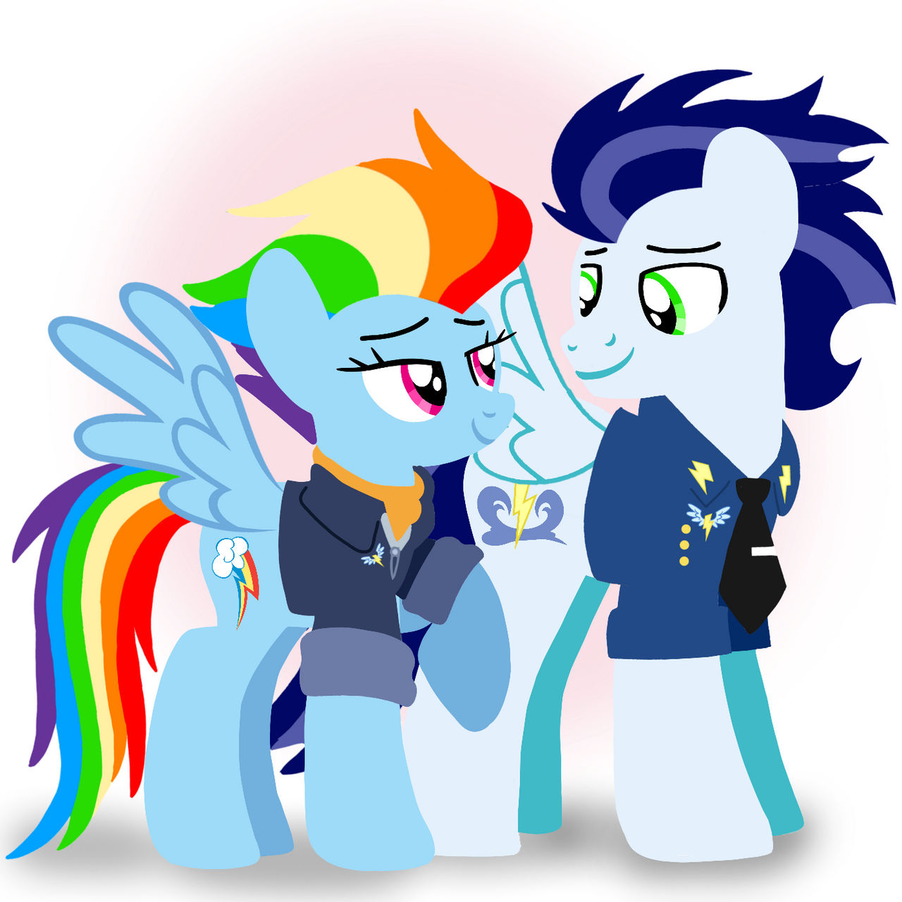 Rainbow Dash And Soarin Love 22 Older By Mlplary6 On Deviantart