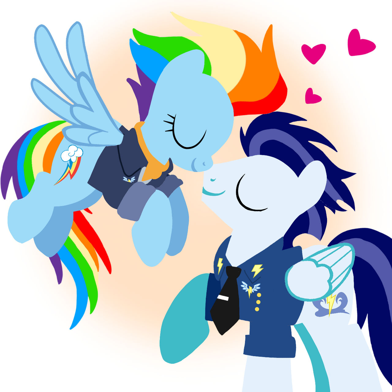 Rainbow Dash And Soarin Love 31 Older By Mlplary6 On Deviantart