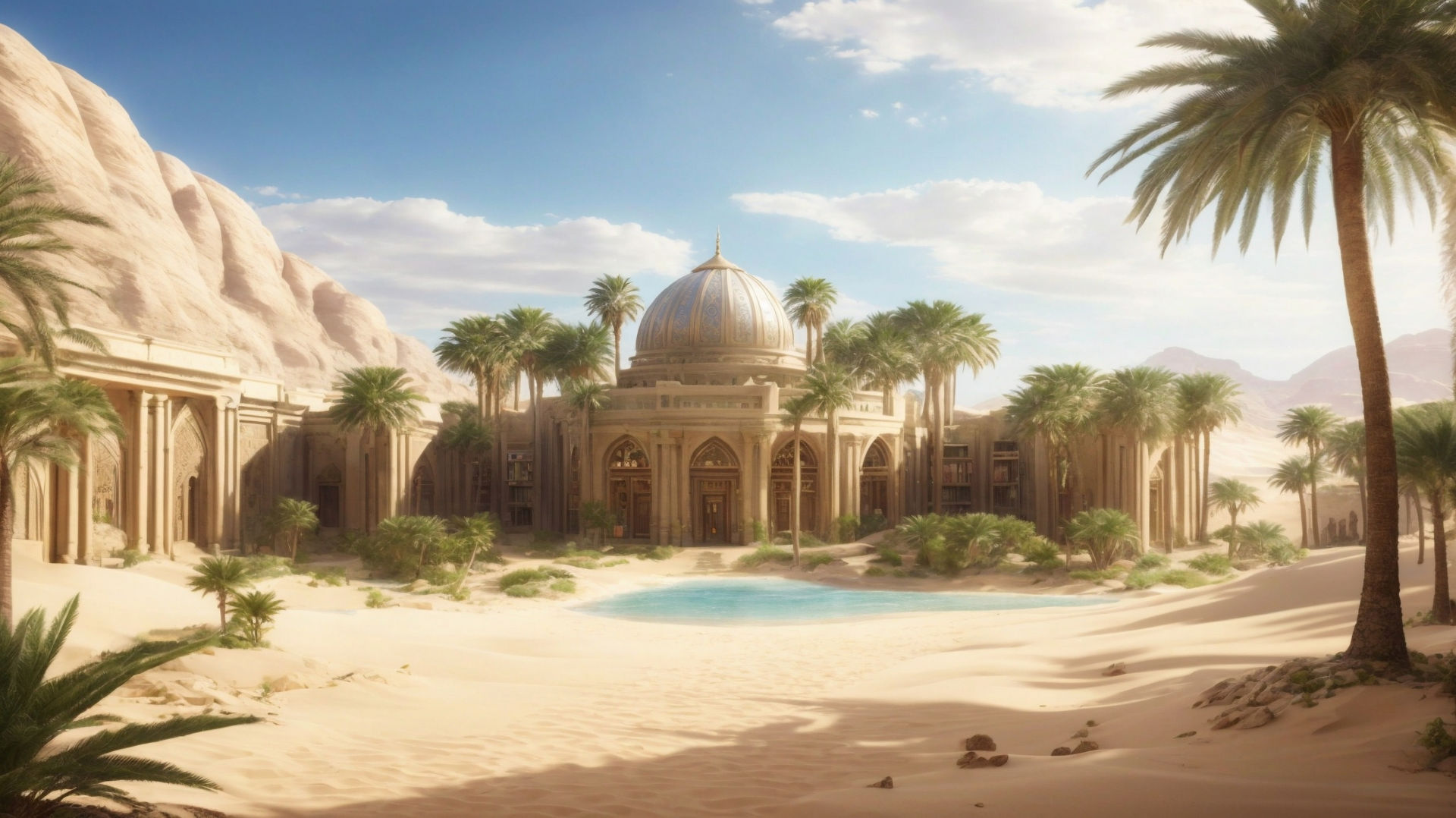 Oasis Of The Lost Library By Vestesta On Deviantart
