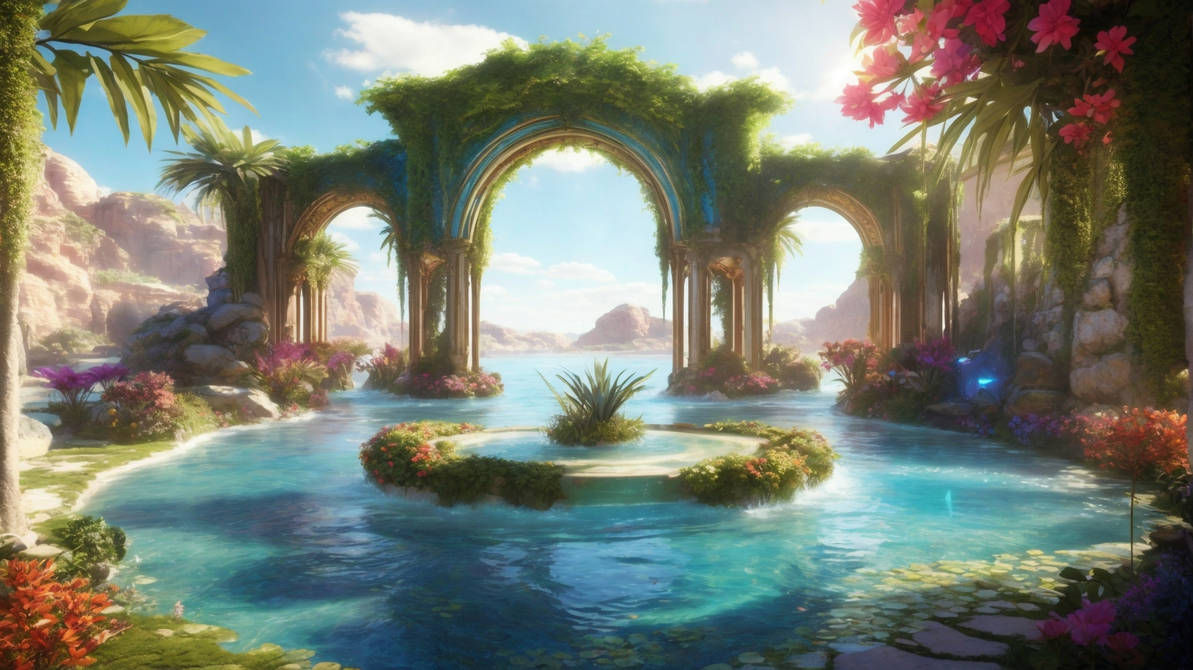 Feywild Oasis By Vestesta On Deviantart