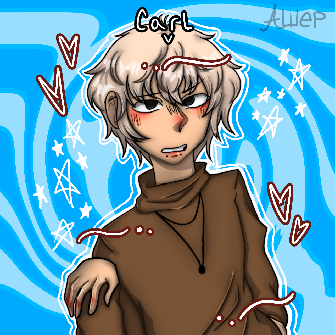 Carl The Npc By Ashgamezzz On Deviantart