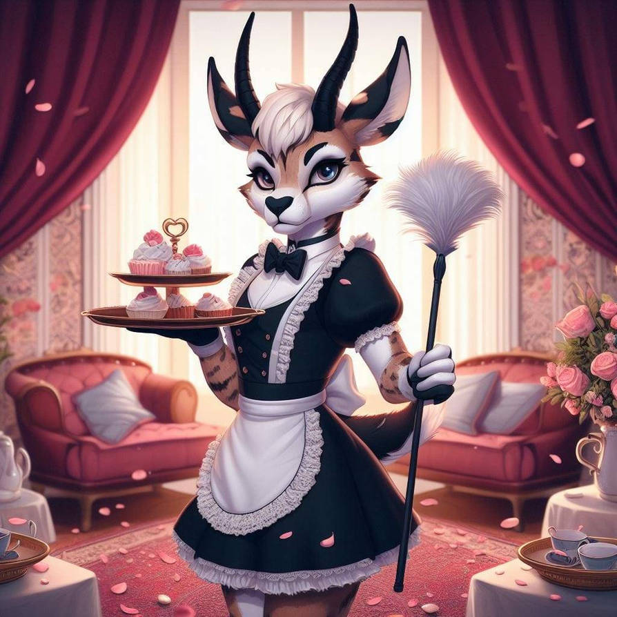 Antelope Maid By Kakshsok0207 On Deviantart