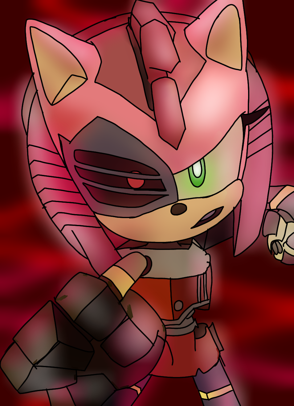 Rusty Rose Art Sonic Prime By Doodlebug1019 On Deviantart