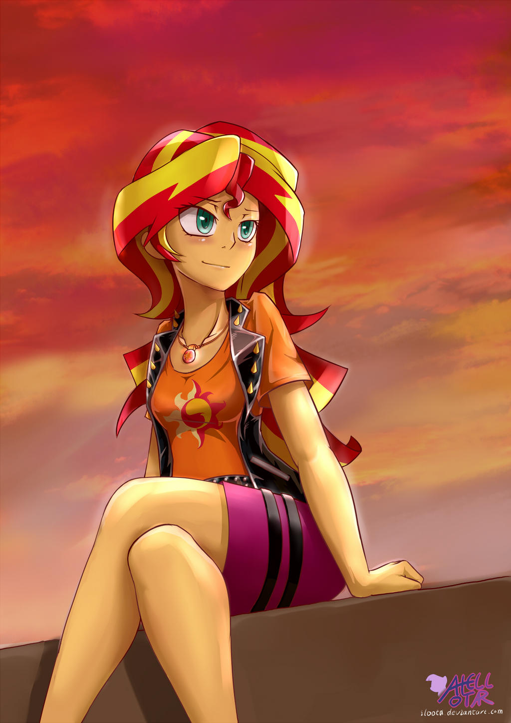 Sunset Shimmer By Iloota On Deviantart