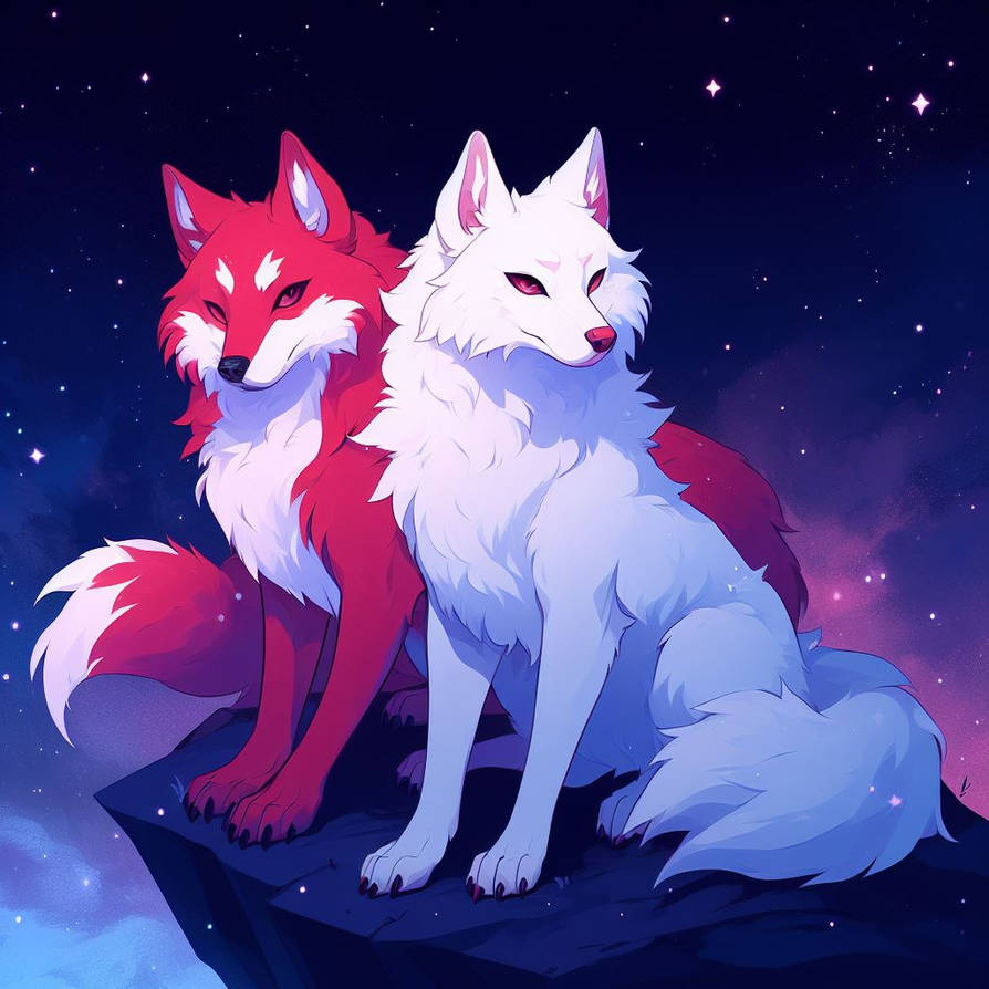 Skoll And Hati By Ircem On Deviantart