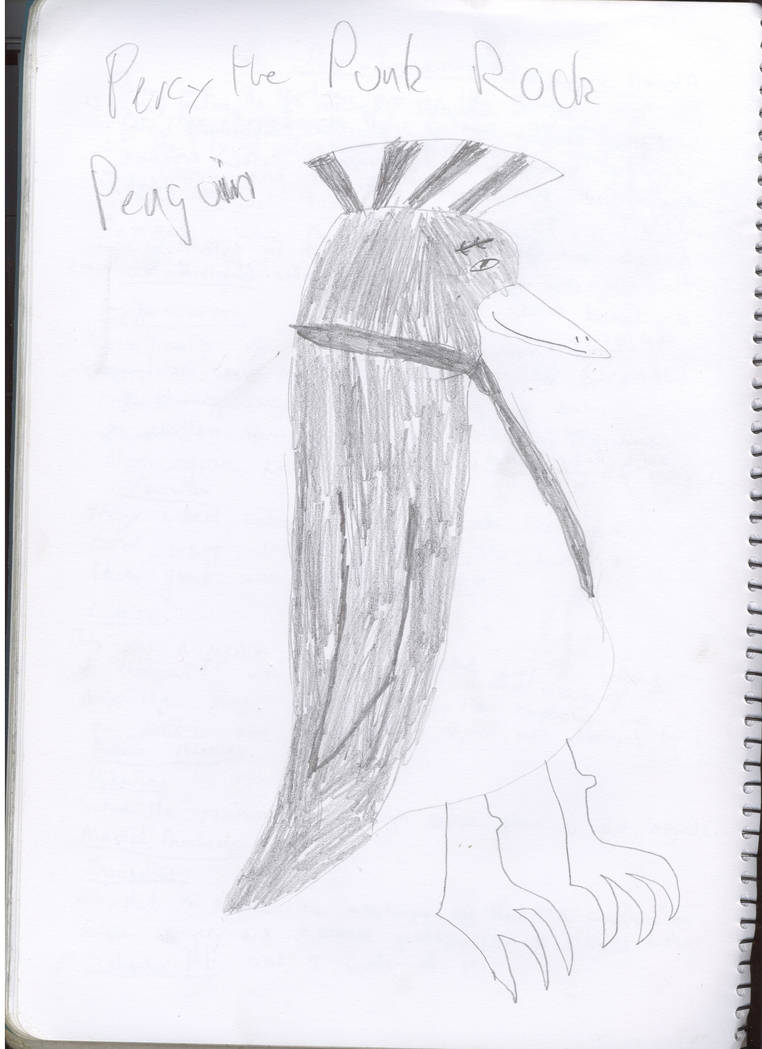 Percy The Punk Rock Penguin by xellassilentrampagex on DeviantArt