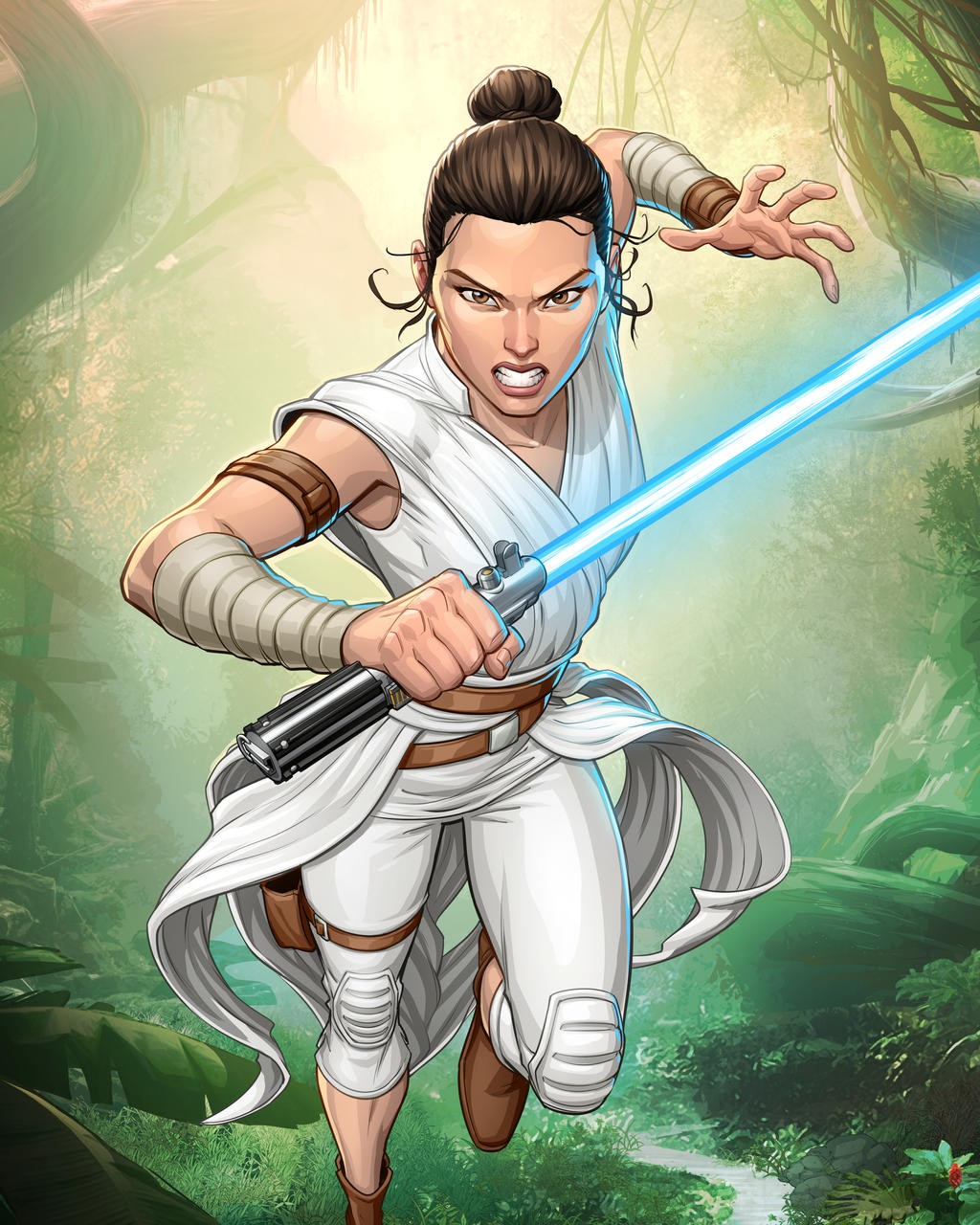 Rey Star Wars By Patrickbrown On Deviantart