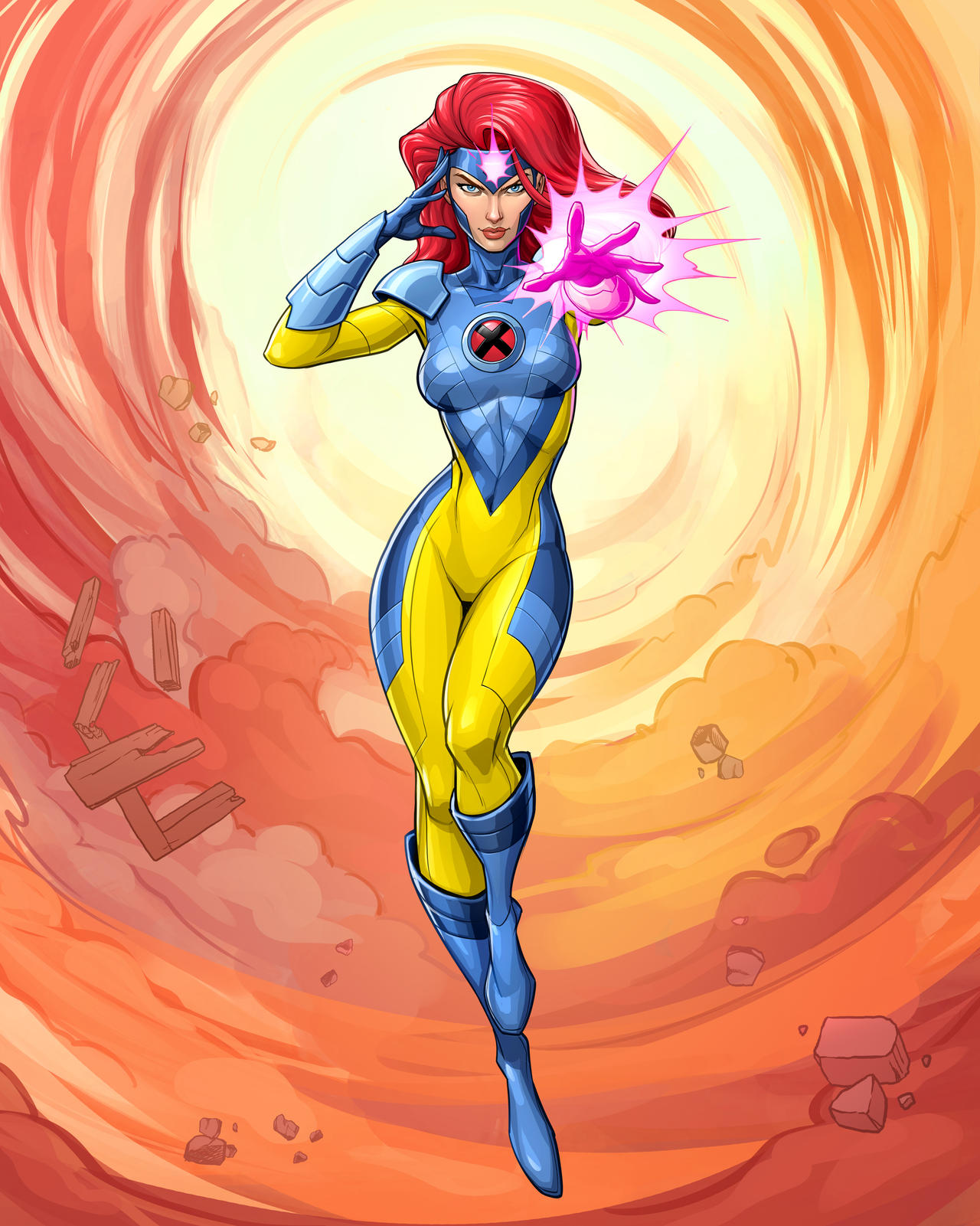 Jean Grey By Patrickbrown On Deviantart