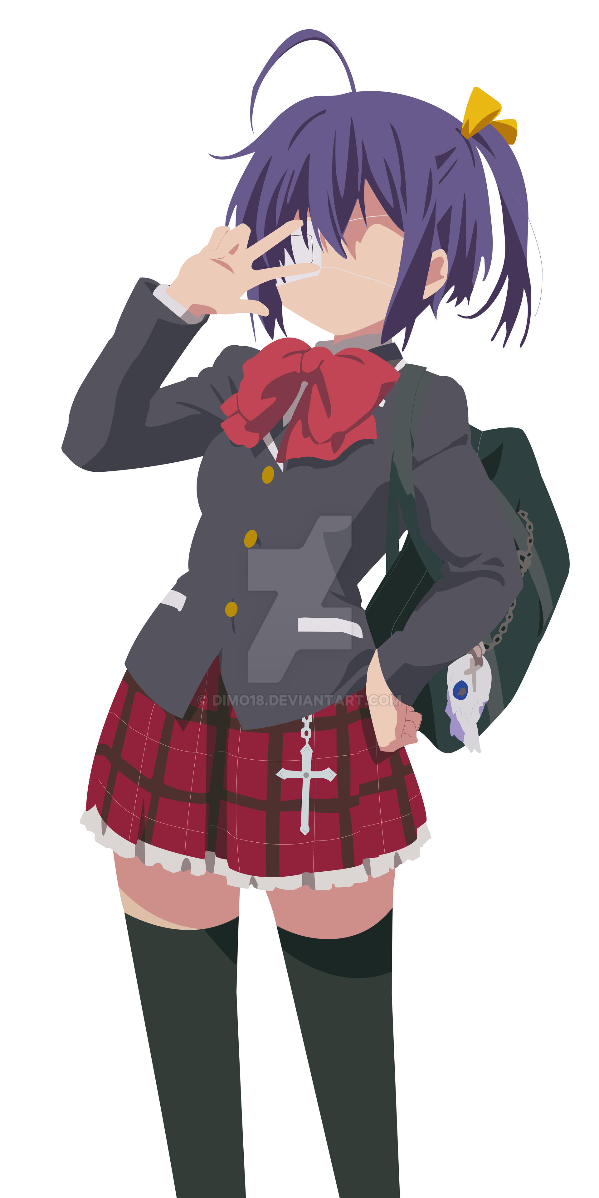 Rikka Takanashi Minimalist Art By Dimo18 On Deviantart