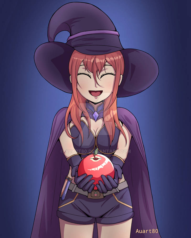 Anime Witch Girl By Auart80 On Deviantart
