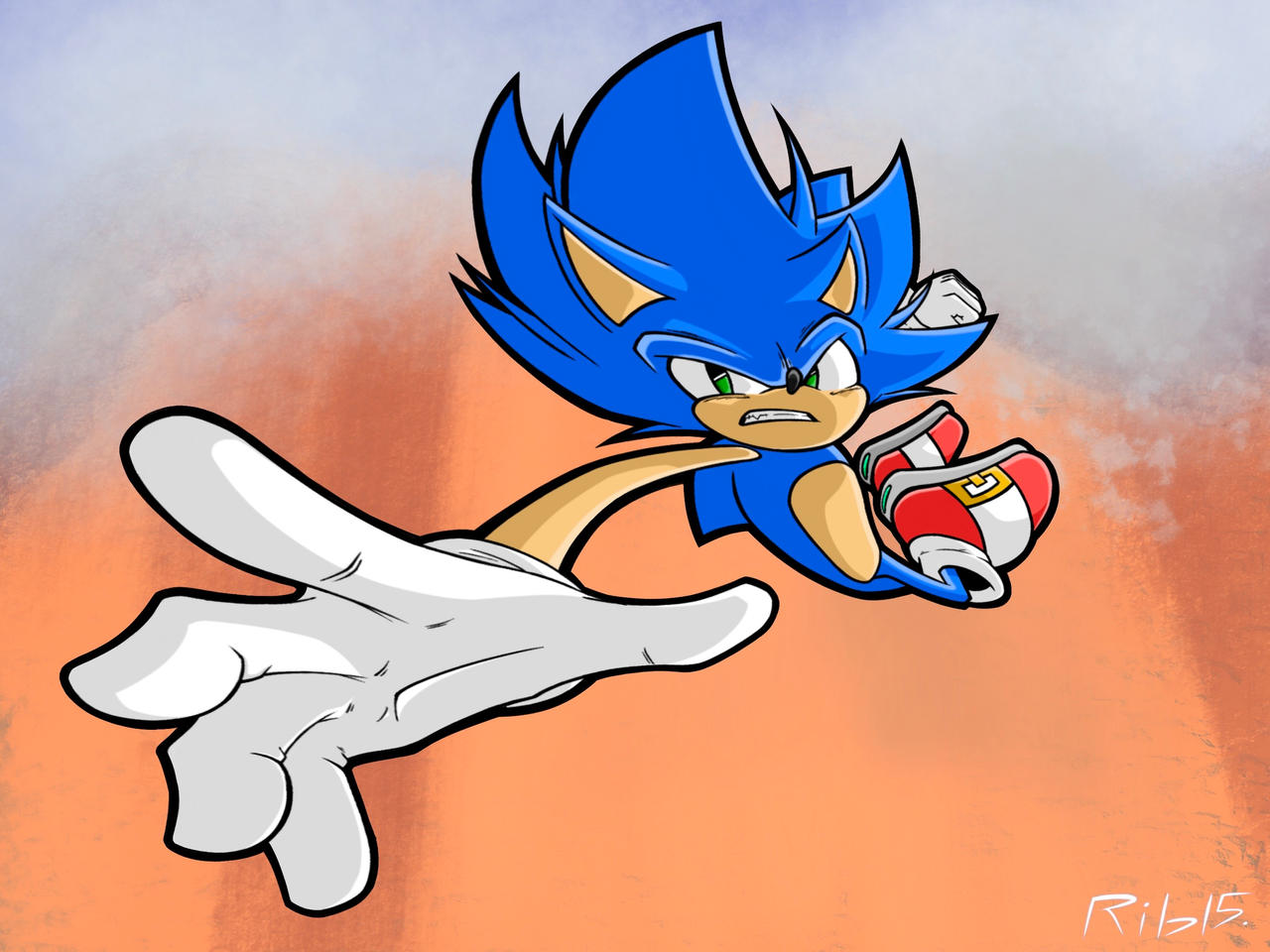Sonic Prime Redraw By Rib1515 On Deviantart