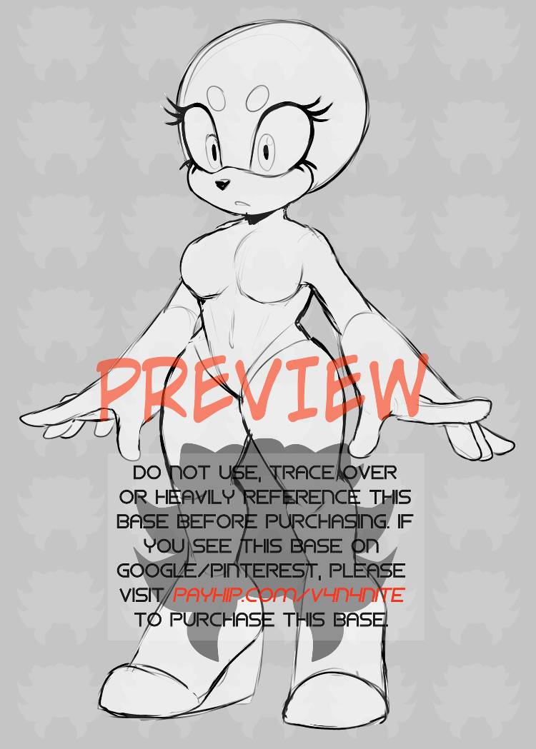 P2u Sonic Female Base By V4n4nite On Deviantart