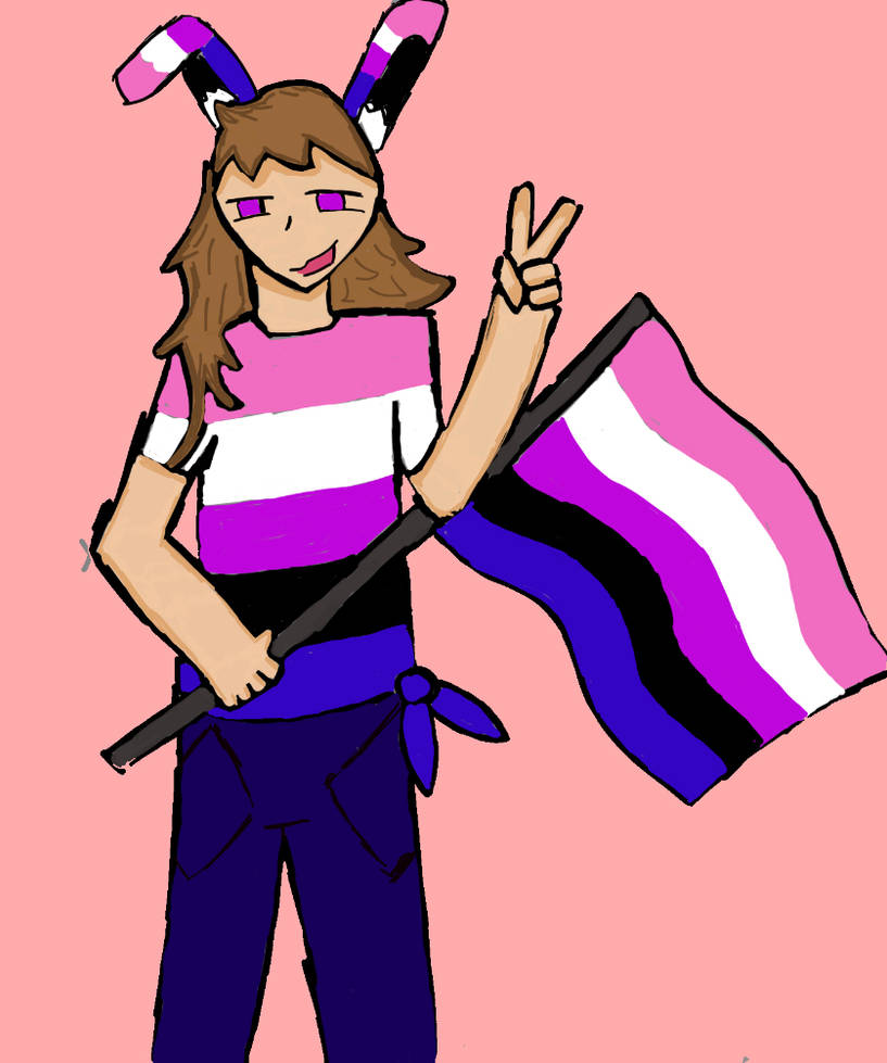Genderfluid Pride Art By Elderflowerartist On Deviantart