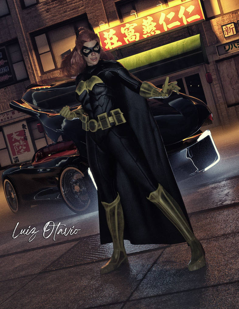 Batgirl Barbara Gordon By Luizotaviobarbosa On Deviantart