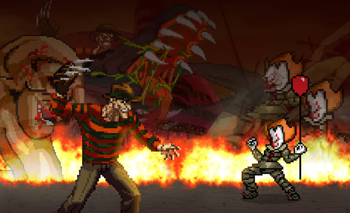 Freddy Krueger vs Pennywise by JayTay500 on DeviantArt Freddy Krueger vs Pennywise by JayTay500 on DeviantArt