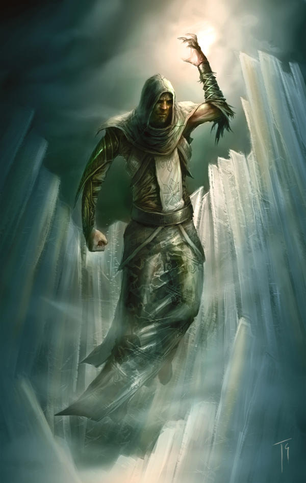 Ice Druid by tgconceptart on DeviantArt