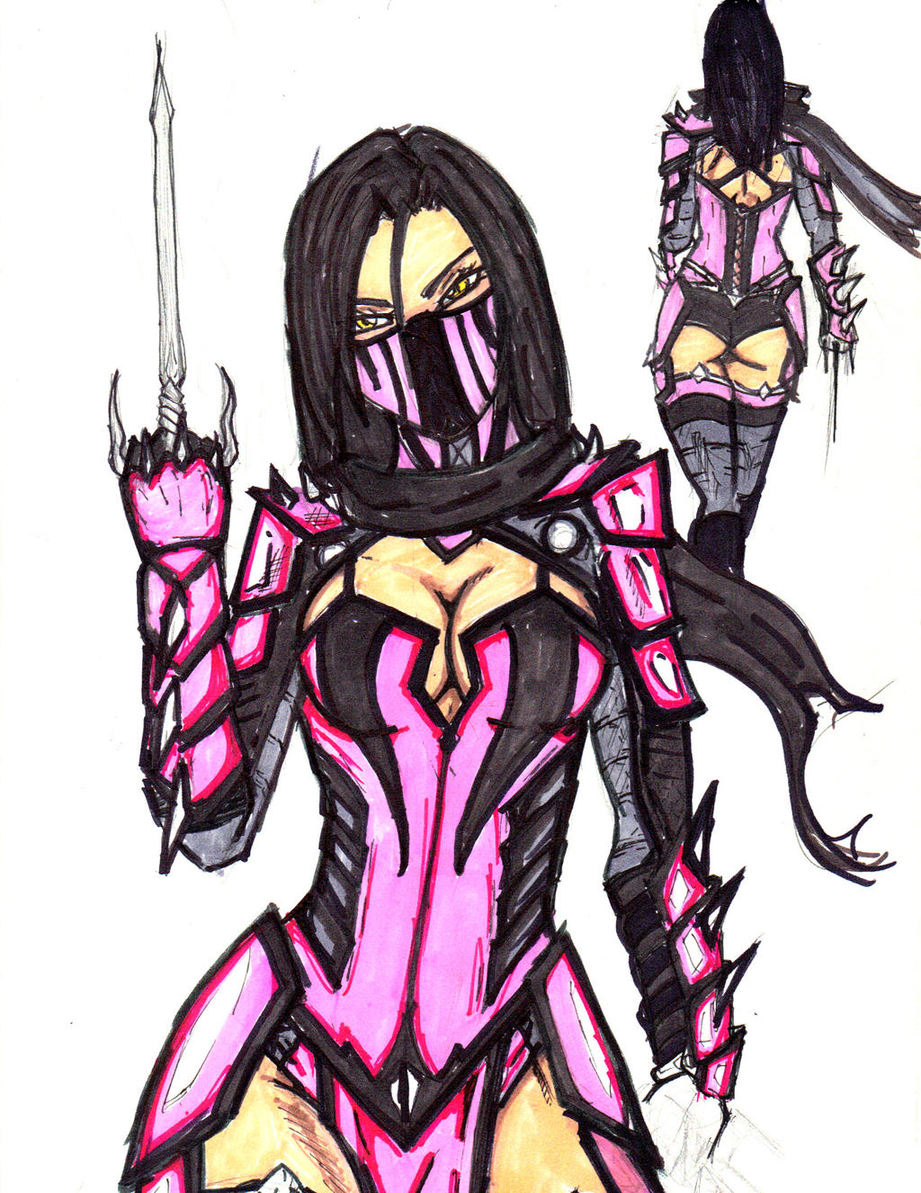 MK mileena finished fanart by jesusjr on DeviantArt MK mileena finished fanart by jesusjr on DeviantArt