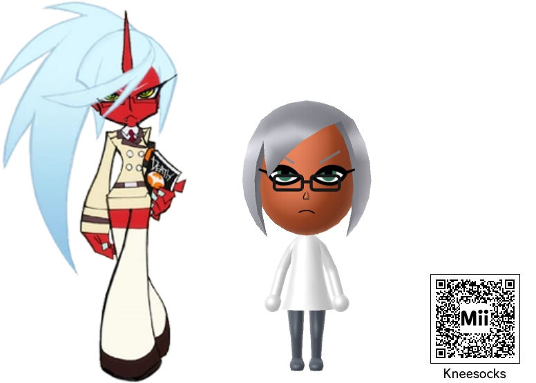Nintendo Mii Kneesocks Daemon By Supercaptainn On Deviantart